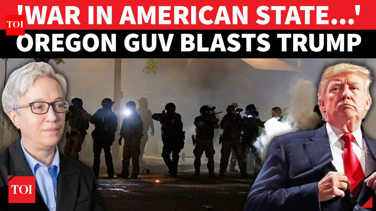 'ENOUGH, MR. TRUMP': Oregon Governor Goes BALLISTIC Over Portland 'WAR ...