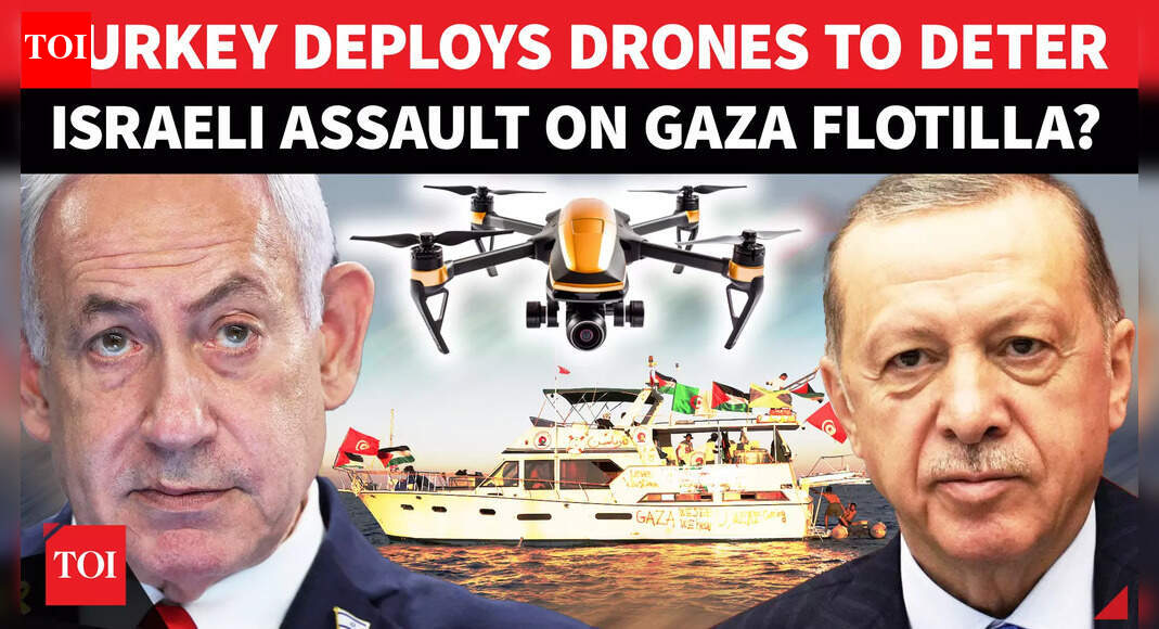 Turkey's STUNNING Gaza Move; Ankara Drones Shadow Flotilla After Israel ...