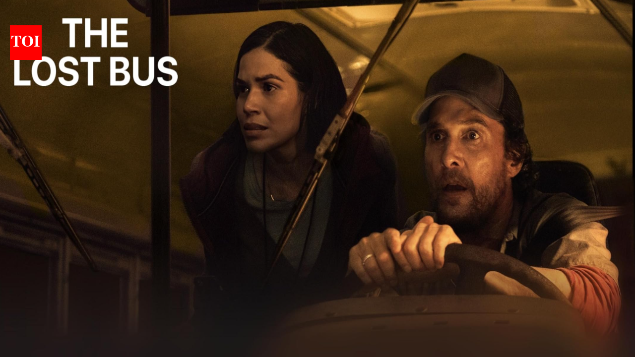 The Lost Bus Movie Review: A gripping survival drama powered by Matthew ...