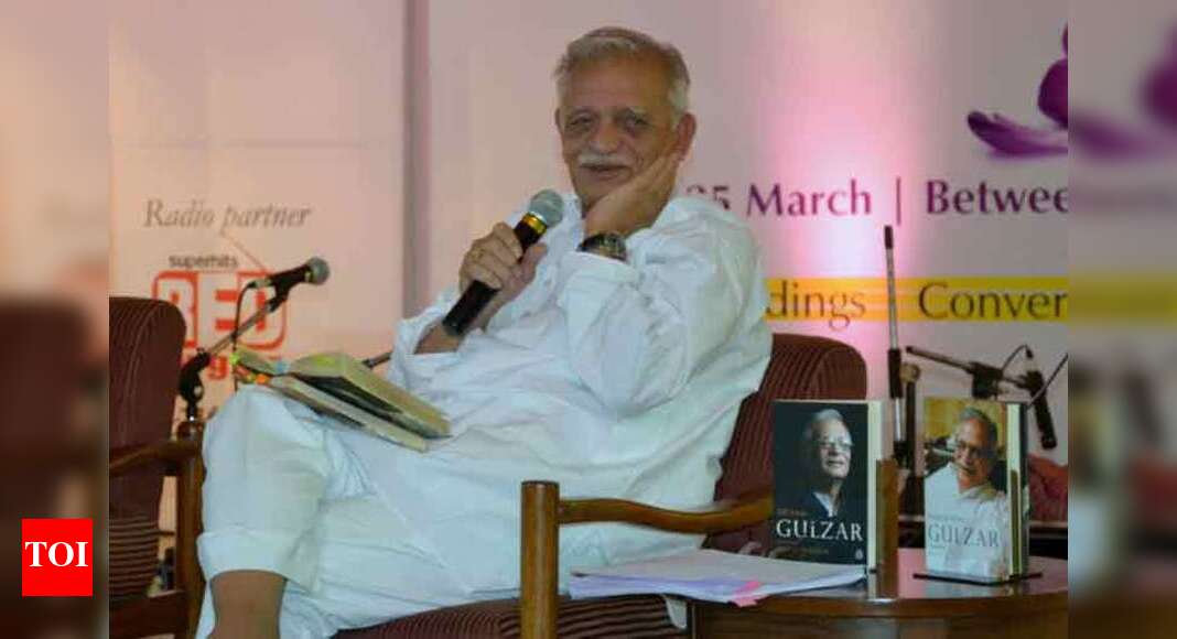 Gulzar reads from his diary of Neglected Poems - Times of India