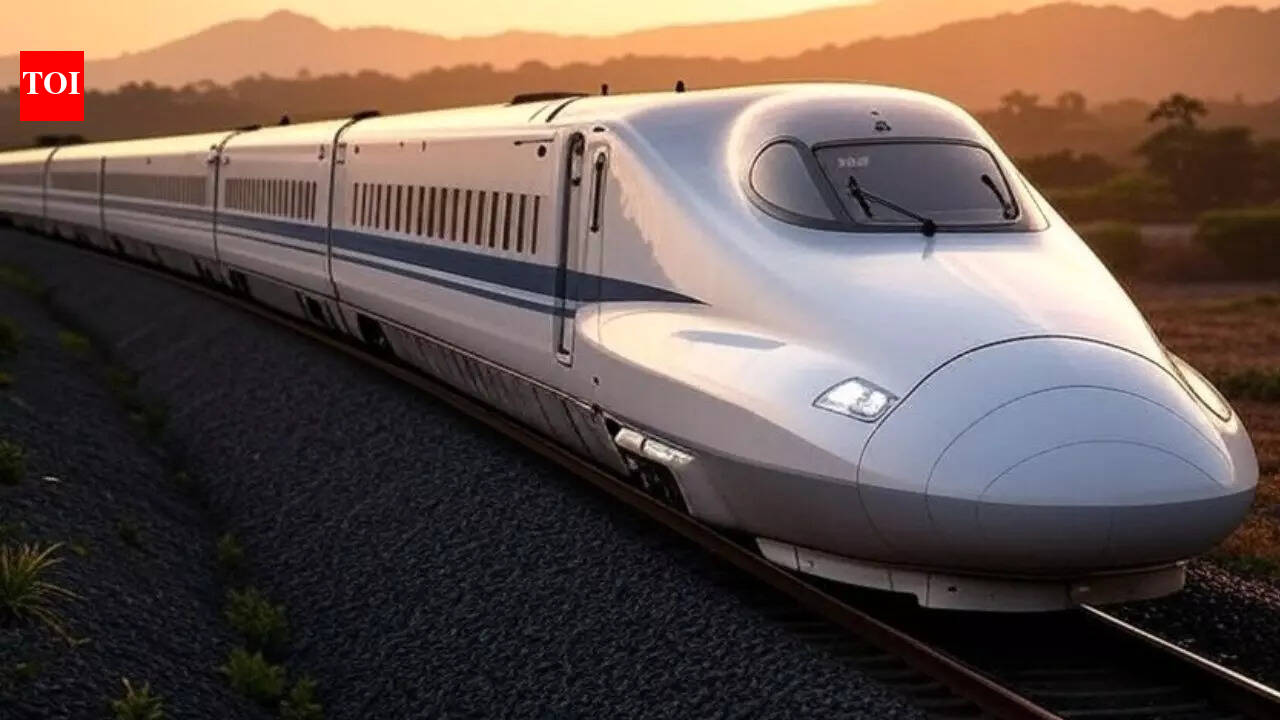 India’s First Bullet Train with Striking Visuals: Mumbai–Ahmedabad ...