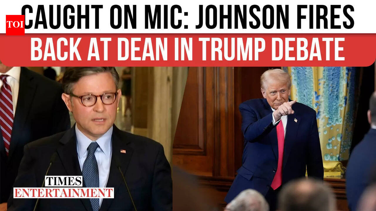Mike Johnson’s Hot Mic Moment Calling Trump ‘Unhinged and Unwell’ Goes ...