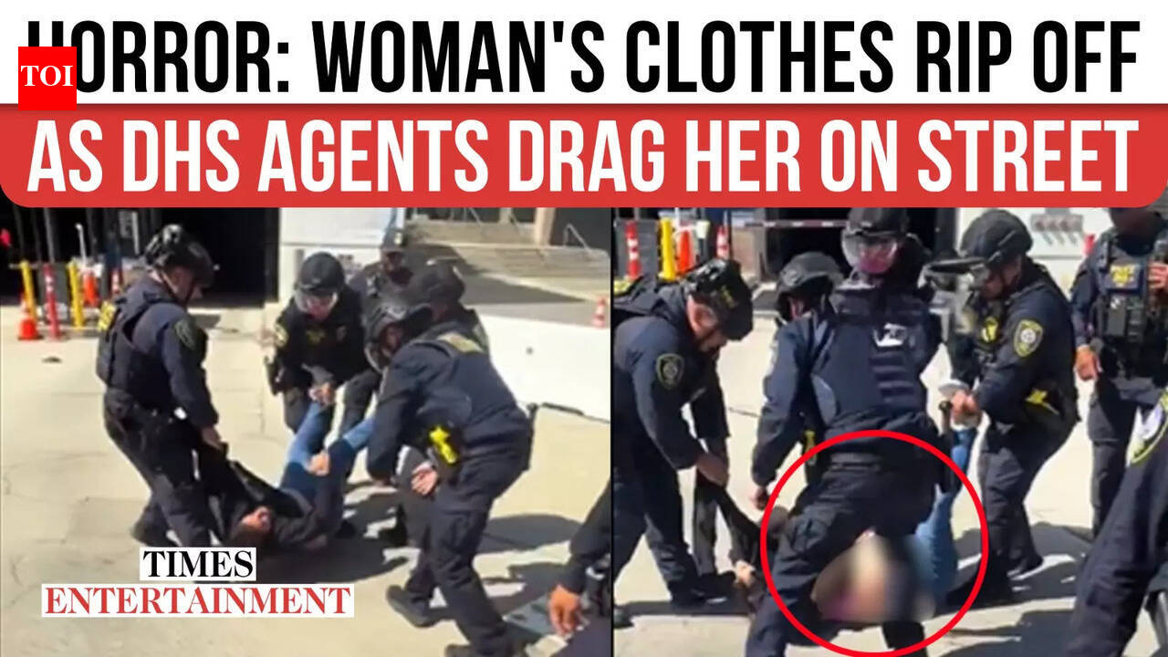 Los Angeles Outrage: 4 Officers Tackle Woman, Rip Off Clothes During ...
