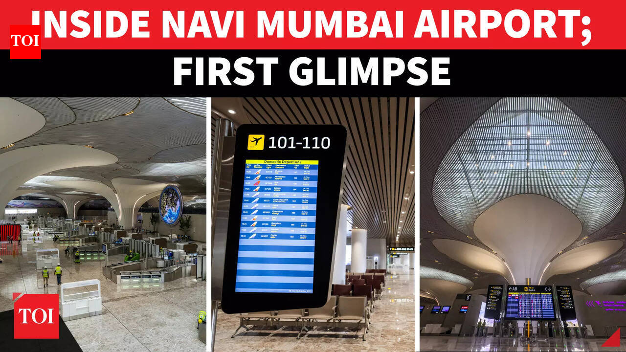 First Look: Stunning Footage Showcases Navi Mumbai Airport As India’s ...