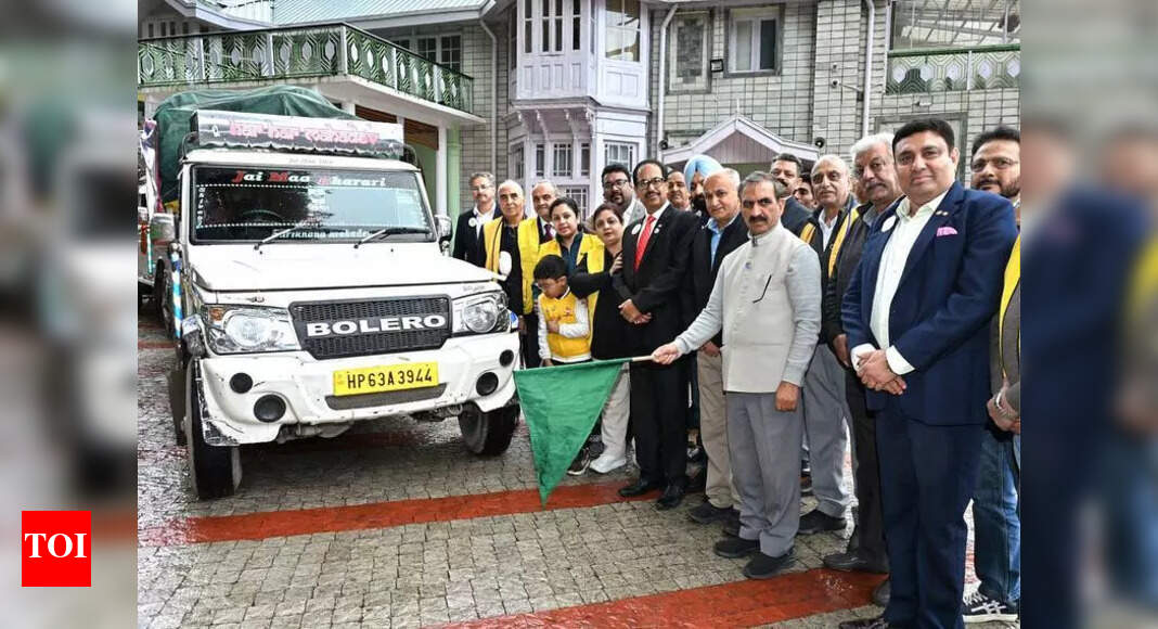 CM flags off relief material for disaster-hit areas | Chandigarh News ...
