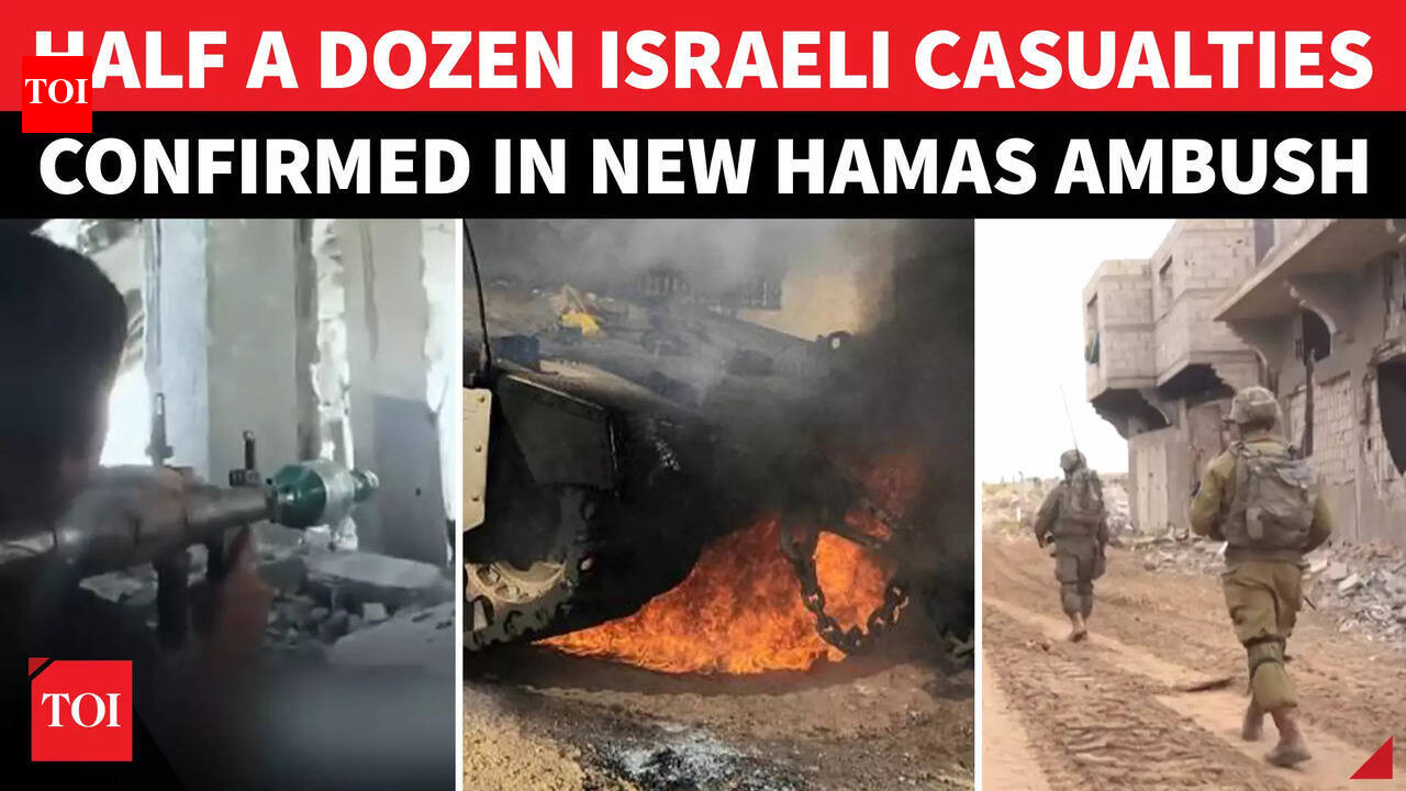 New Hamas Ambush In Gaza Injures Six IDF Troops After Israel Blows ...