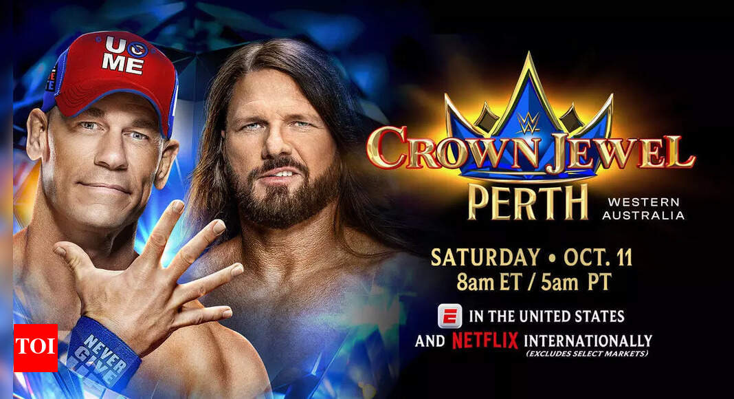 WWE Crown Jewel 2025: Start timings for US, UK, India, Saudi Arabia ...