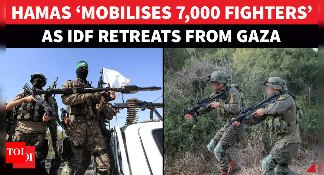 Hamas is back in Gaza City as truce with Israel begins - The Times of India