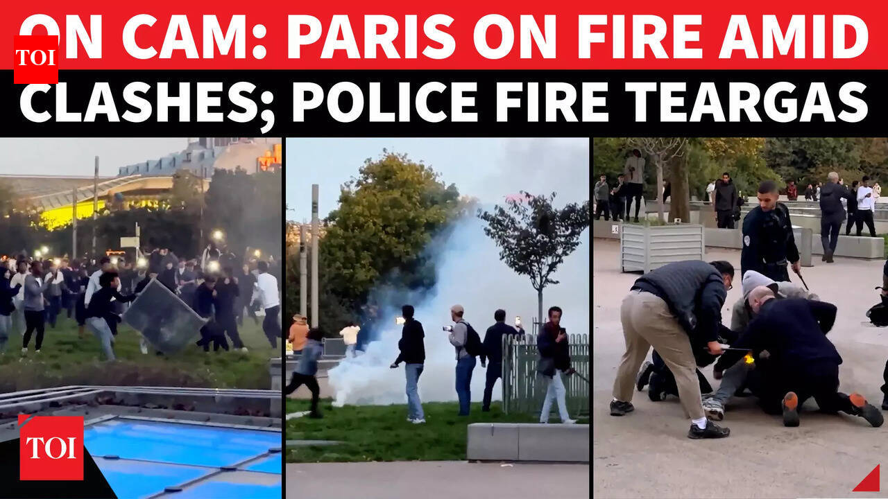 Paris Explodes In Chaos: Heavy Clashes, Vandalism & Teargas Burns ...