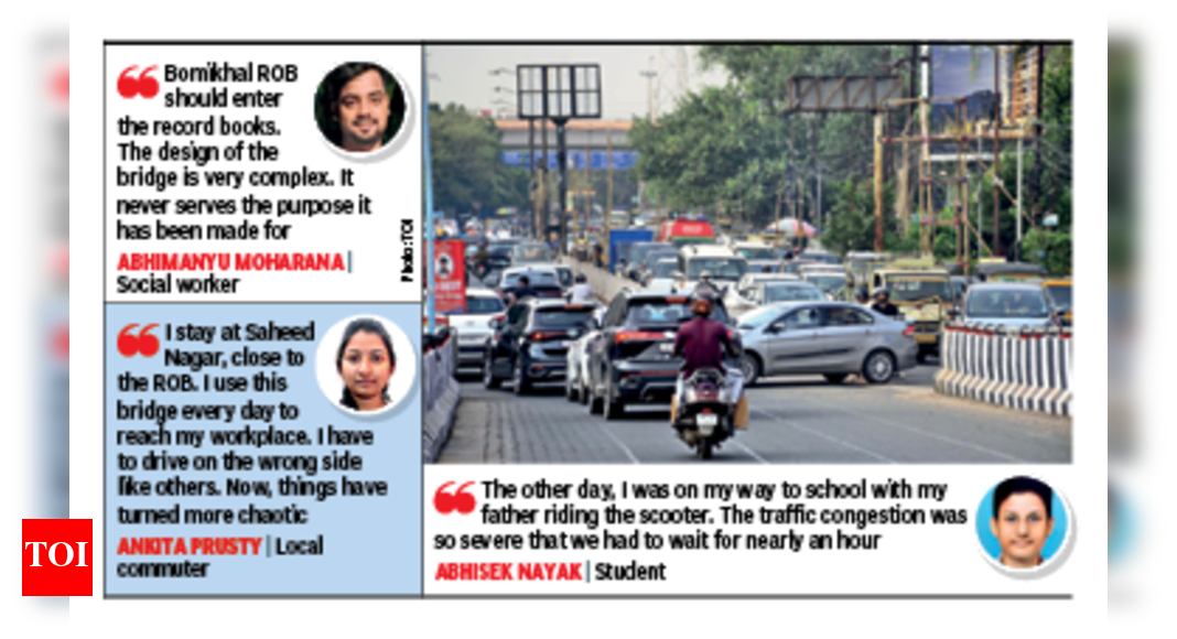 Severe traffic chaos on Cuttack-Puri Road caused by new median gap near ...