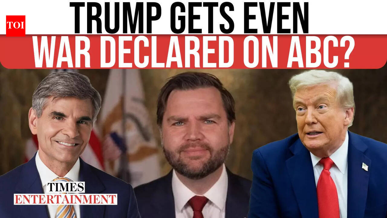 Trump Turns Tables on ABC: President Gets Back at Stephanopoulos for JD ...