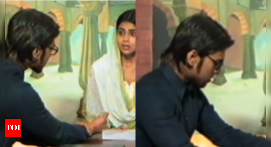 Ram Charan's first acting video with Shriya Saran goes viral | - The Times of India