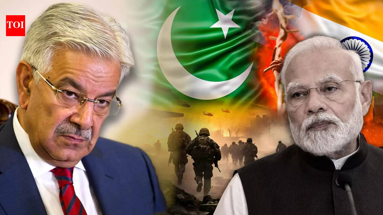 Two-Front War Loading: Pakistan Defence Minister Khawaja Asif Blames ...