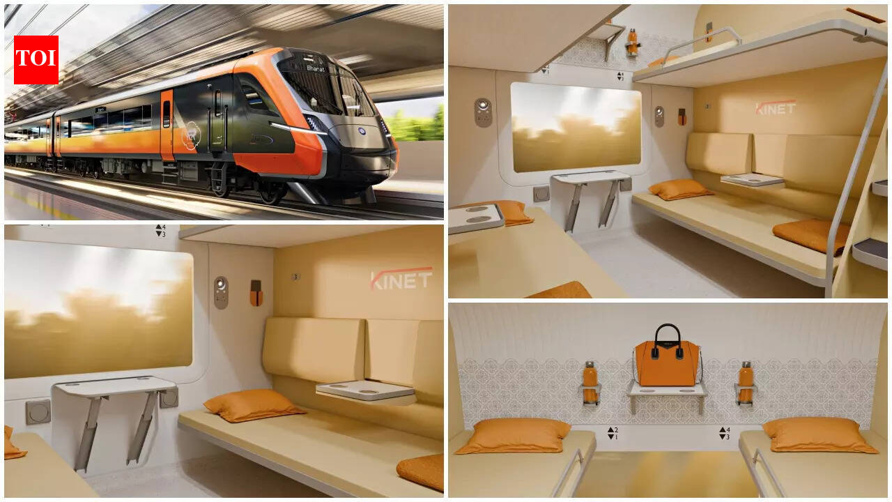 Vande Bharat Sleeper Train Unveiled! Stunning First AC Coach Passengers ...