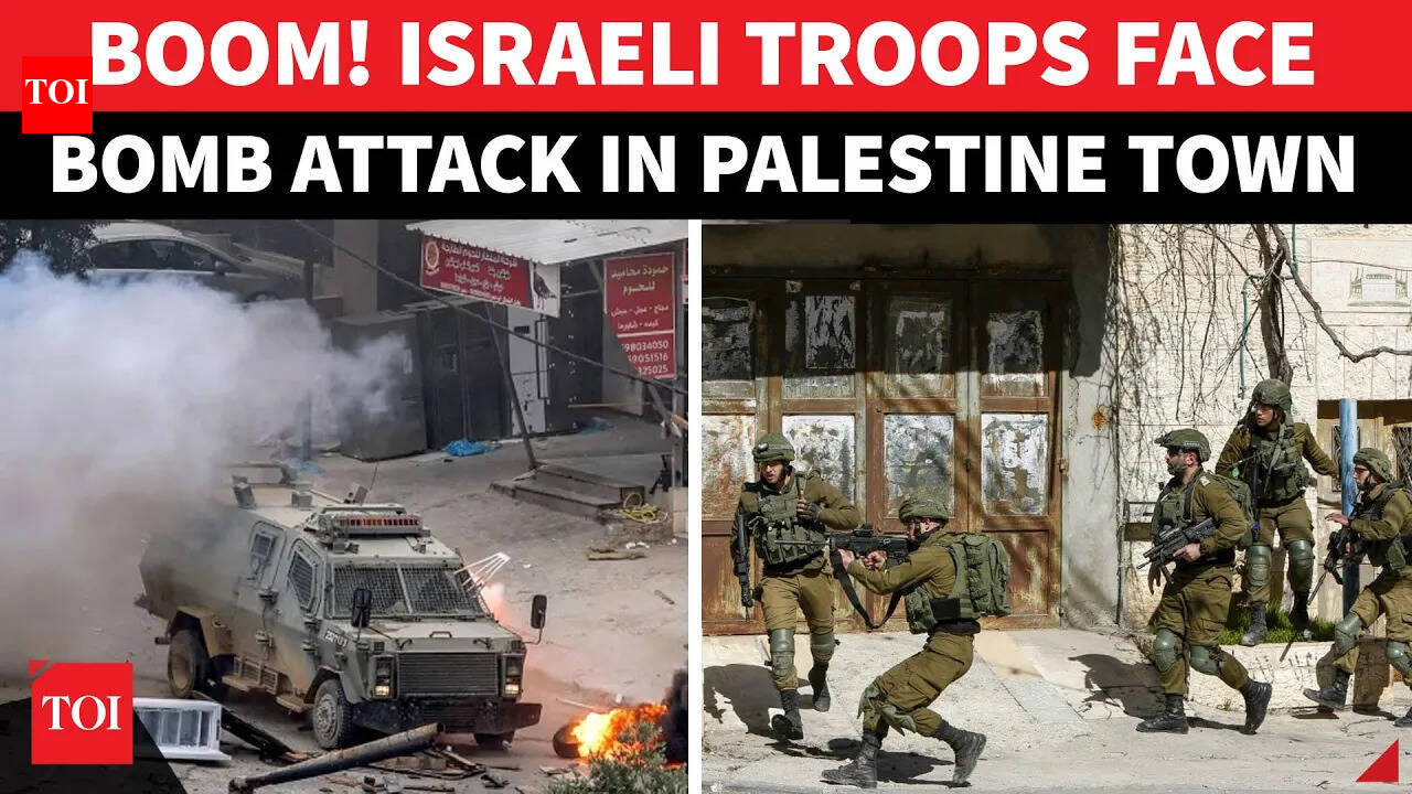 Advancing IDF Soldiers Attacked In Occupied West Bank With Explosive ...