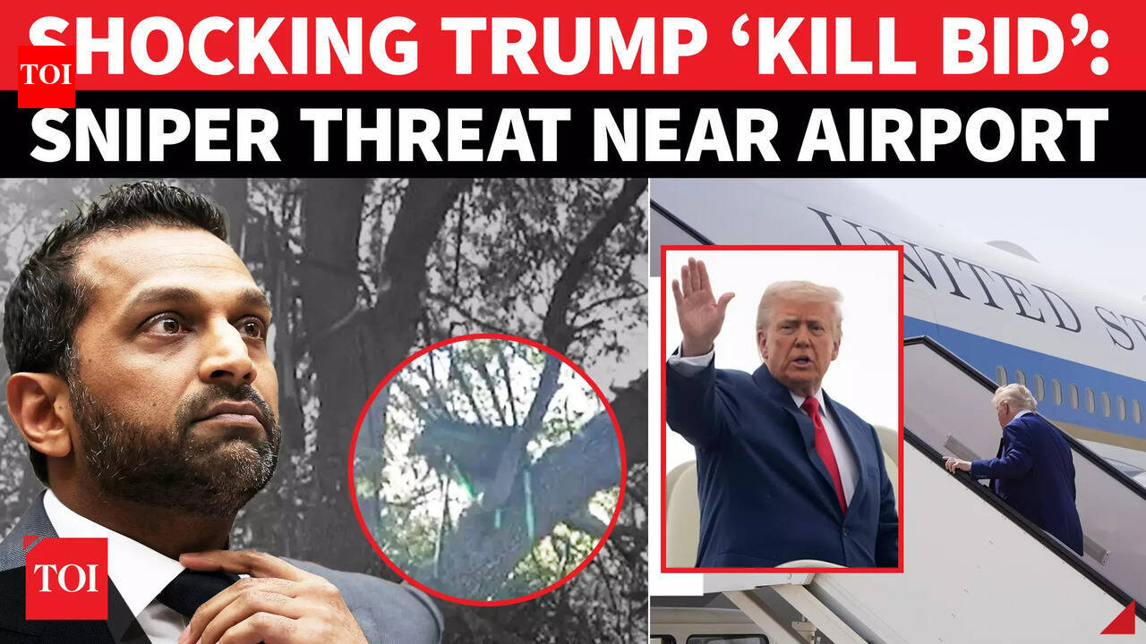 Trump Escapes ‘Sniper Threat’, Air Force 1 In ‘Line Of Sight’; FBI ...