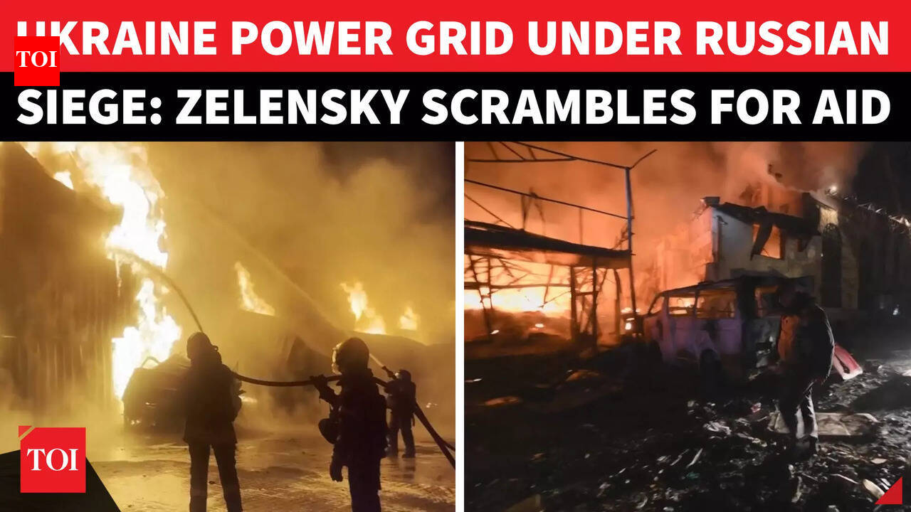 Putin’s Blackout Blitz: Kyiv, Chernihiv Shiver As 50+ Russian Drone ...