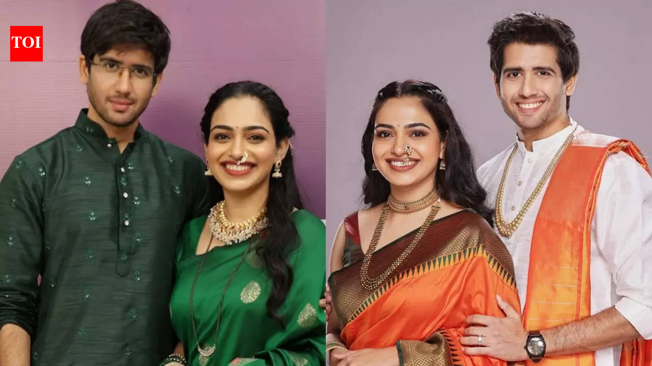Tula Japnar Ahe: Unmissable looks of reel couple Pratiksha Shiwankar ...