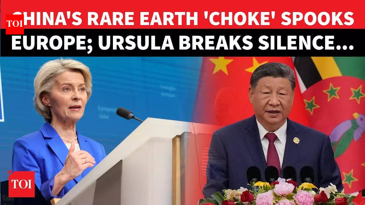 'Hostile...': Explosive Europe Vs China Standoff Over Rare Earths ...