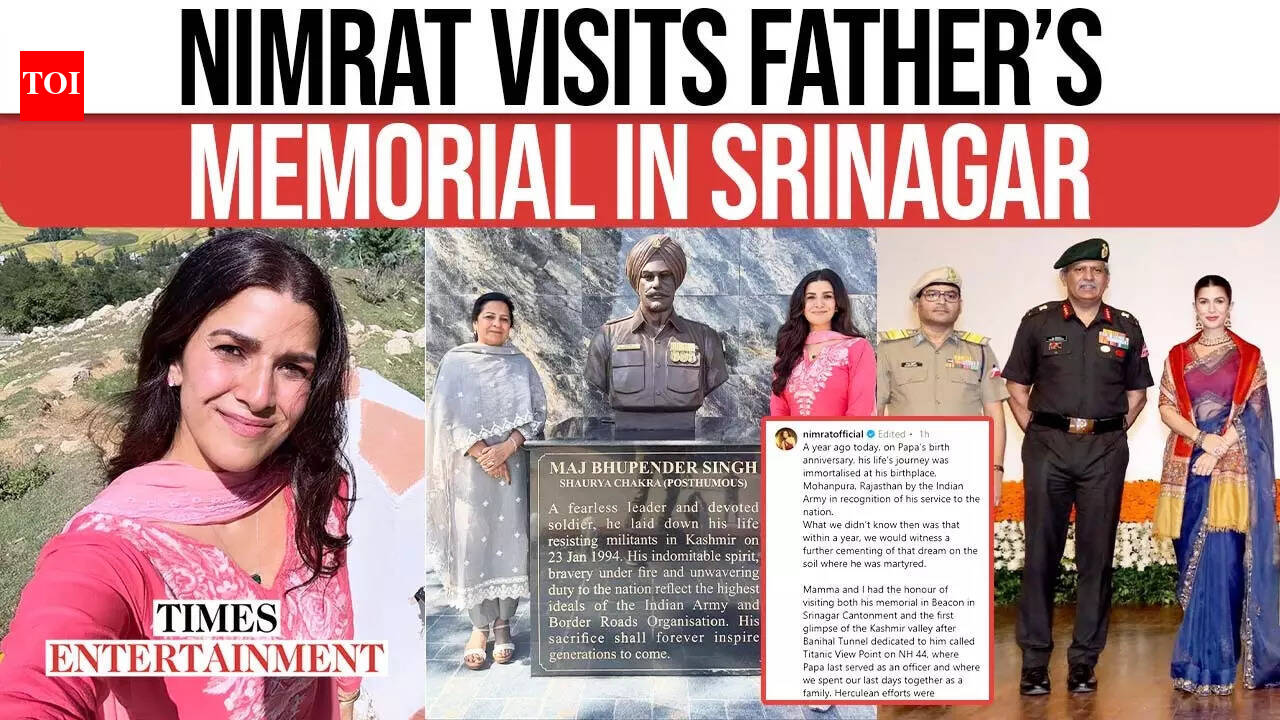 Nimrat Kaur Pays Tribute To Her Father On His 73rd Birth Anniversary In ...
