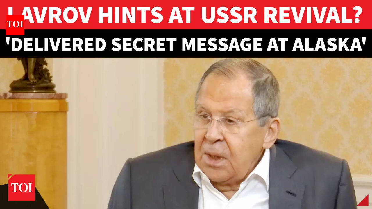 'Proud Of USSR': Lavrov Reveals Why Trump-Putin Budapest Summit Was Put ...