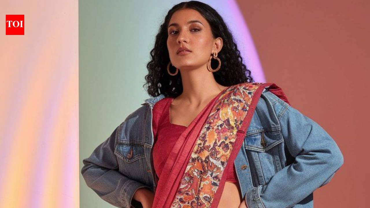 5 fashion-forward saree-styling ideas with your winter closet