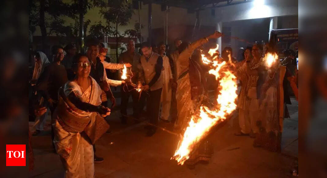 Igas Bagwal, ‘Diwali of hills’ celebrated across U’khand with gaiety | Dehradun News - The Times ...