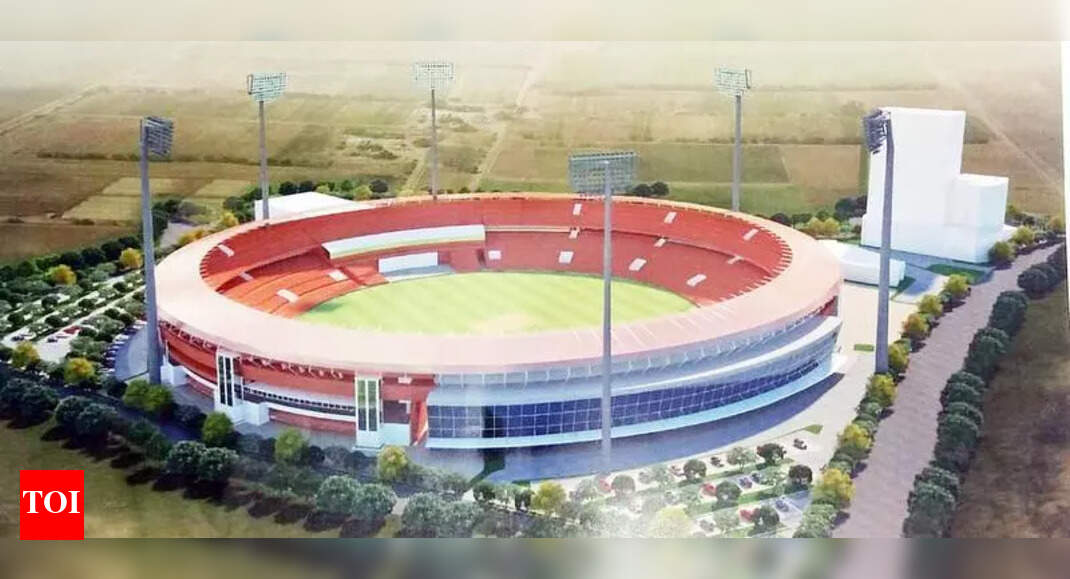 GDA sets balls rolling on cricket stadium project | Noida News - The ...