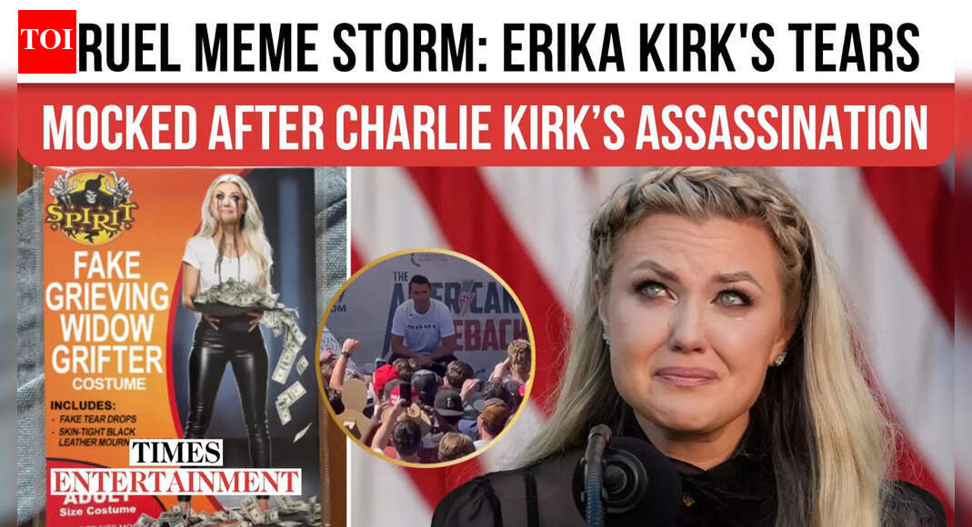 ‘FAKE GRIEVING WIDOW?’ – Meme Targeting Erika Kirk Sparks National ...