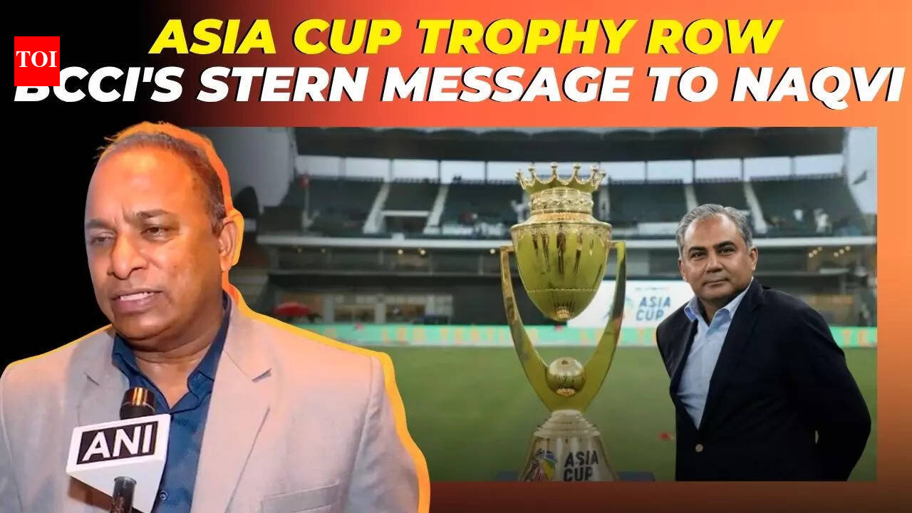 BCCI sends a stern message to Mohsin Naqvi over Asia Cup trophy row