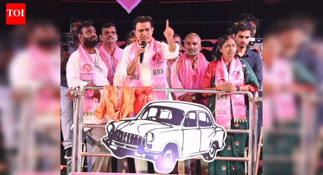 Stop bulldozers, save the poor: KTR fires salvo at Cong | Hyderabad ...
