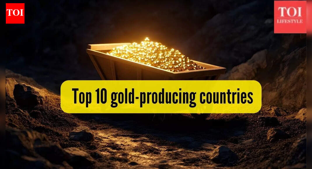 10 largest gold-producing countries in the world | - The Times of India