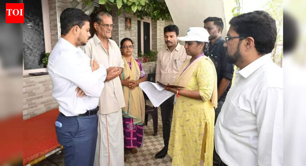 Month-long SIR process begins in Coimbatore district | Coimbatore News ...