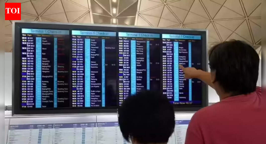 Delhi airport flight chaos: Easterlies, VIP movement & GPS spoofing ...
