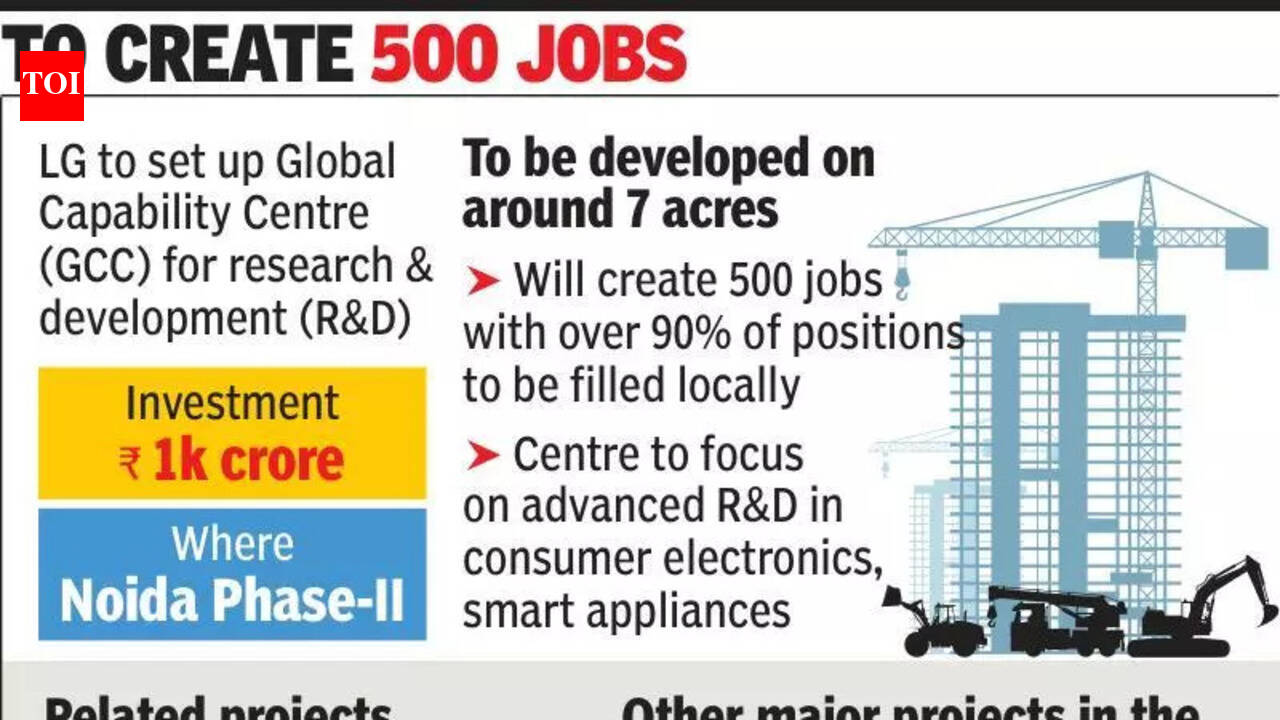 Noida’s tech profile grows, LG to set up new GCC | Noida News - The ...