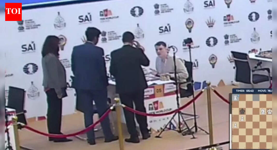 Drama at Chess World Cup! Lithuania's GM raises complaint against India ...