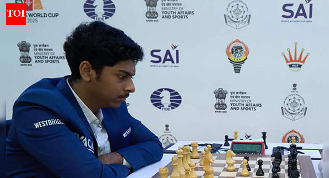 Pranav V shines again: 102-move marathon sees him take lead in World ...