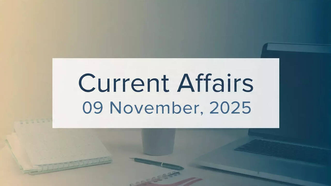 GK Quiz Today 09 November 2025 Latest Current Affairs Questions and Answers