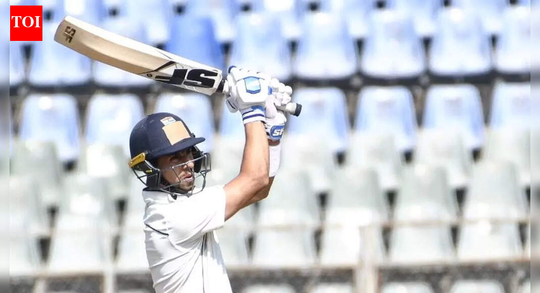 Ranji Trophy: Musheer Khan, Siddhesh Lad hundreds lead Mumbai's ...