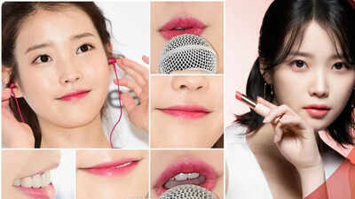 IU reveals smart lip balm choices for perfect lips - The Times of India