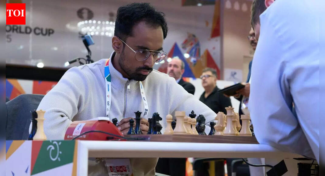 Chess World Cup: Karthik Venkataraman enters fourth round; Vidit ...