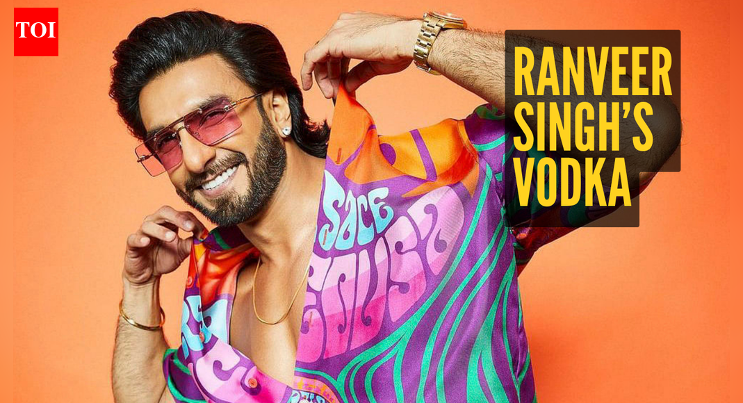 Actor Ranveer Singh launches "unapologetically original" vodka brand ...