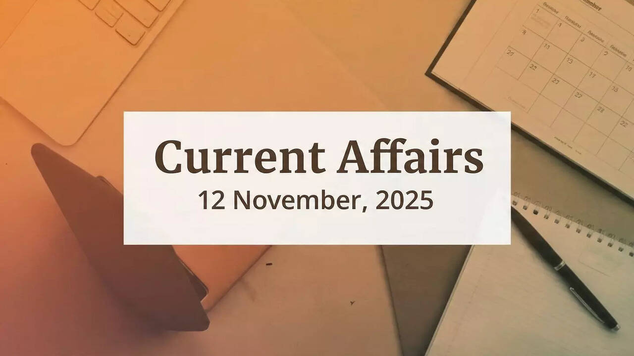 GK Quiz Today 12 November 2025 Latest Current Affairs Questions and Answers