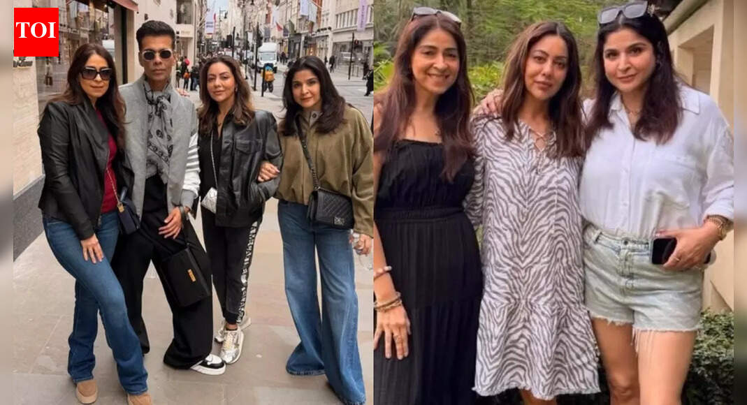 Gauri Khan enjoys a fun getaway with family and close friends, Shalini ...