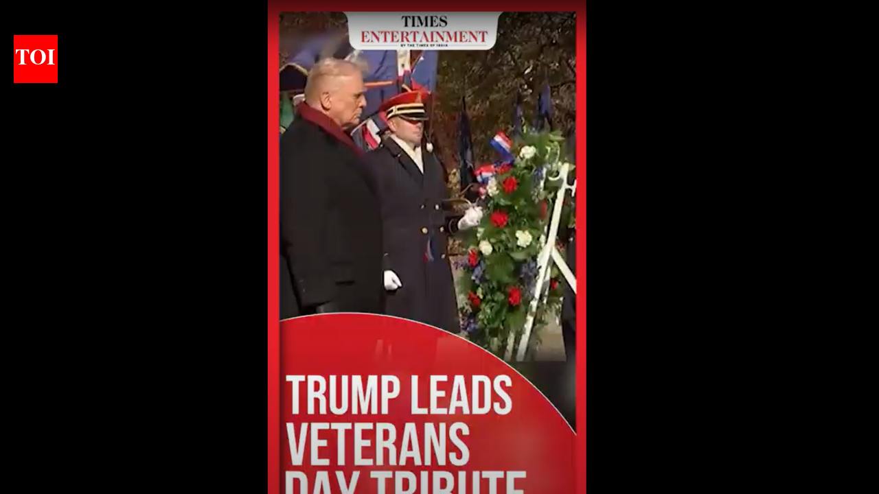 Veterans Day 2025: Trump Leads Ceremony at Arlington, Lays Wreath at ...