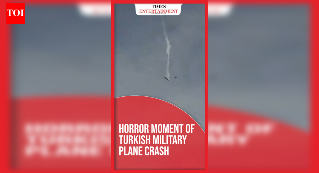 VIRAL: Shocking Moment Of Turkish Military Plane Crash Captured By ...