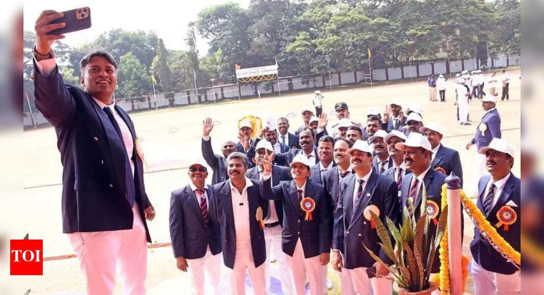 Annual sports meet of Mysuru district police held at DAR parade grounds ...