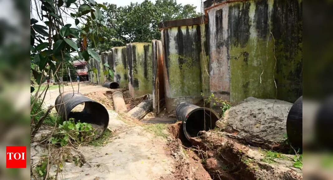 KWA yet to find permanent fix for Thammanam tank collapse | Kochi News ...