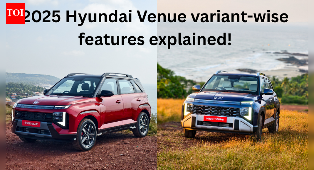 2025 Hyundai Venue: Variant-wise features with price explained - The ...