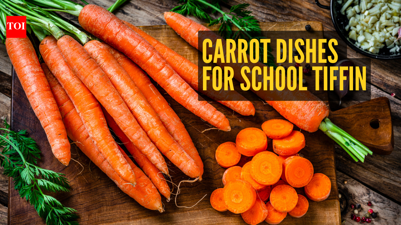8 ways to add carrot to kids' school tiffin